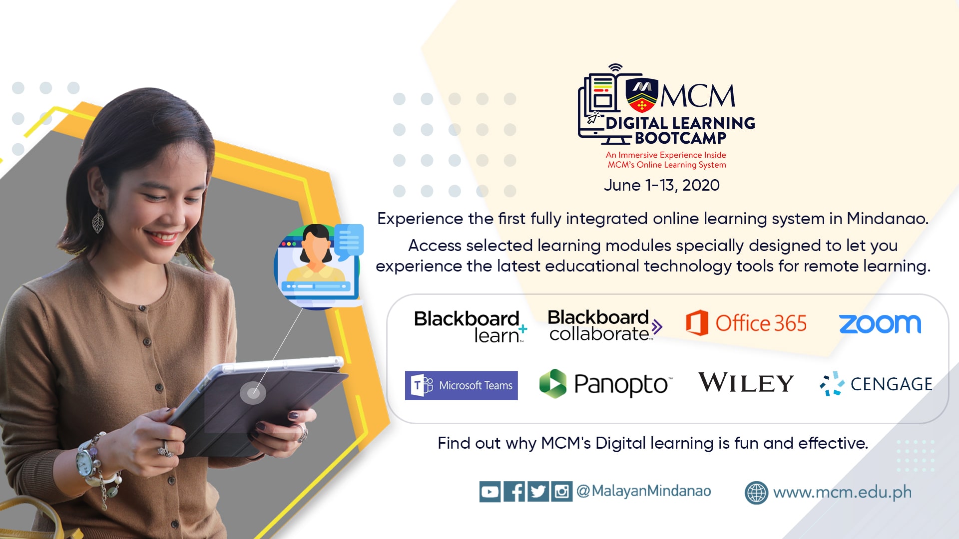 Mapúa Malayan Colleges Mindanao Launches Digital Learning Bootcamp 2020 ...